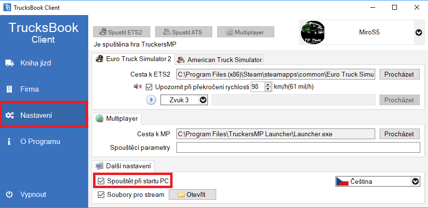 TrucksBook Client reálná/závodní zakázka. :: Tptrans